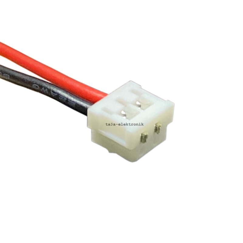 AMP CT 175778 Buchse mit 20 cm Kabel, 2 polig, AWG 22, UL1571, 1,14